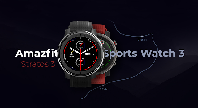 Xiaomi Amazfit Sports Watch 3 - O Novo Stratos - ITO - NETthings