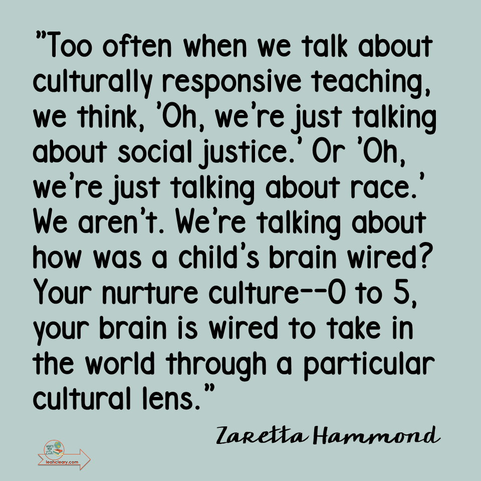 Bring Culturally Responsive Teaching to Any Setting in 6 Steps - Leah ...
