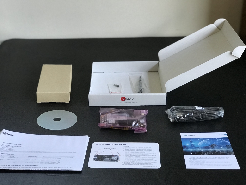 ZED-F9P: U-blox ZED‑F9P - Parte II