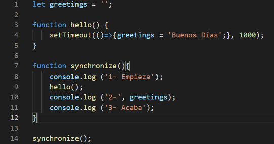 Asuntos De Software Javascript Ejemplo De Promise Y Asyncawait