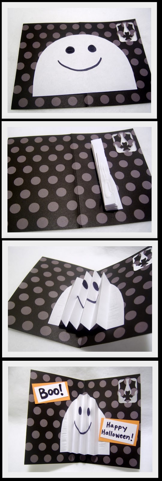 Little Family Fun: Pop-out Ghost Halloween Card