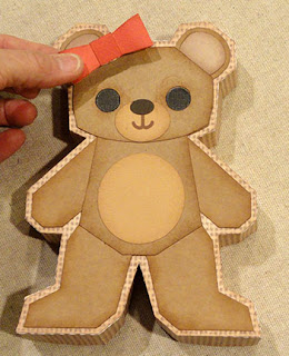 Needles 'n' Knowledge: Teddy Bear Shaped 3d Box