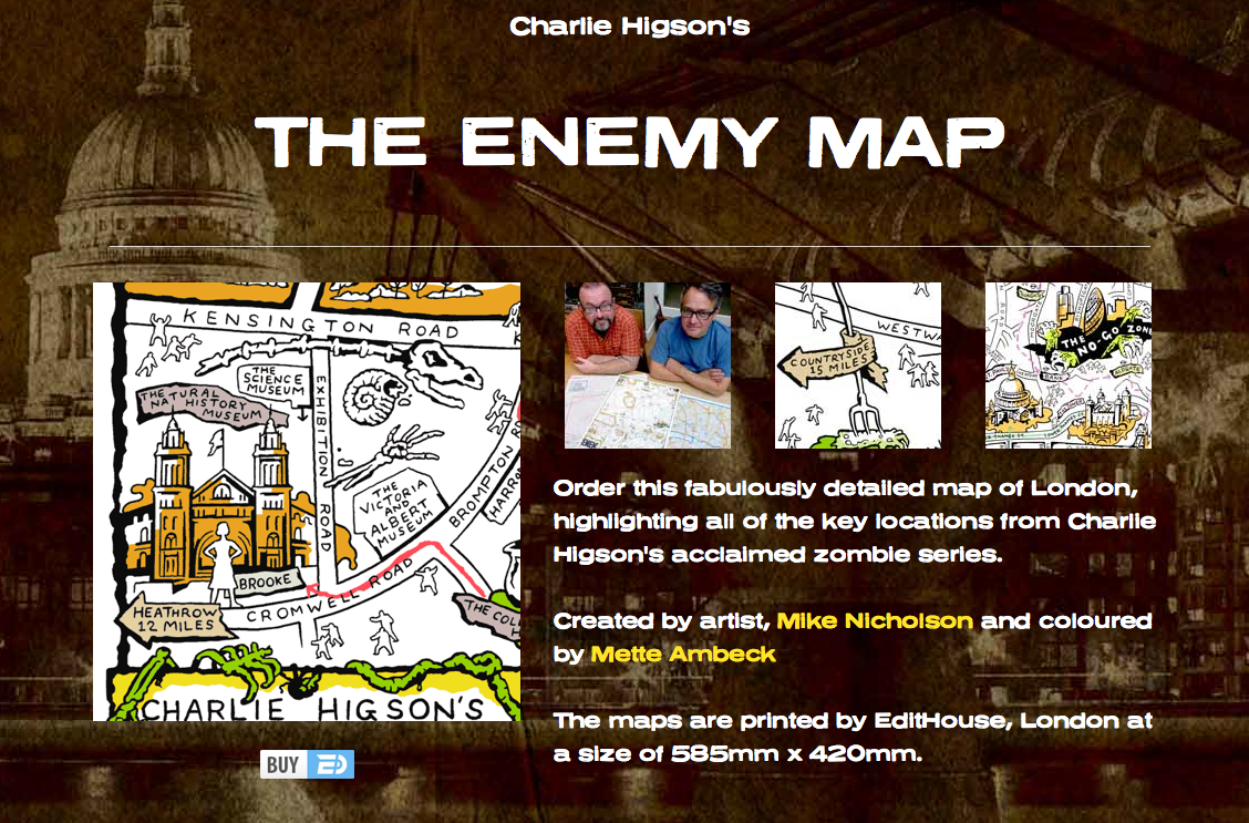 Ambeck Design: The Enemy Map (2012)