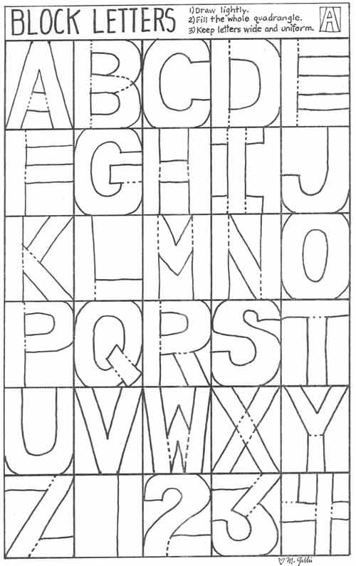How To Make Block Letters Thankyou Letter How To Make Block Letters Thankyou Letter