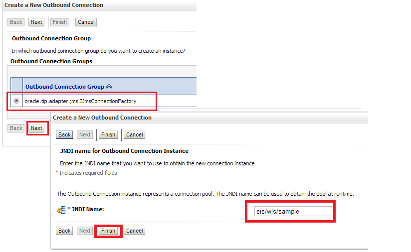 Soa 11g Create Outbound Connection Pool For Jms Adapter Oracle Fusion Middleware Blog