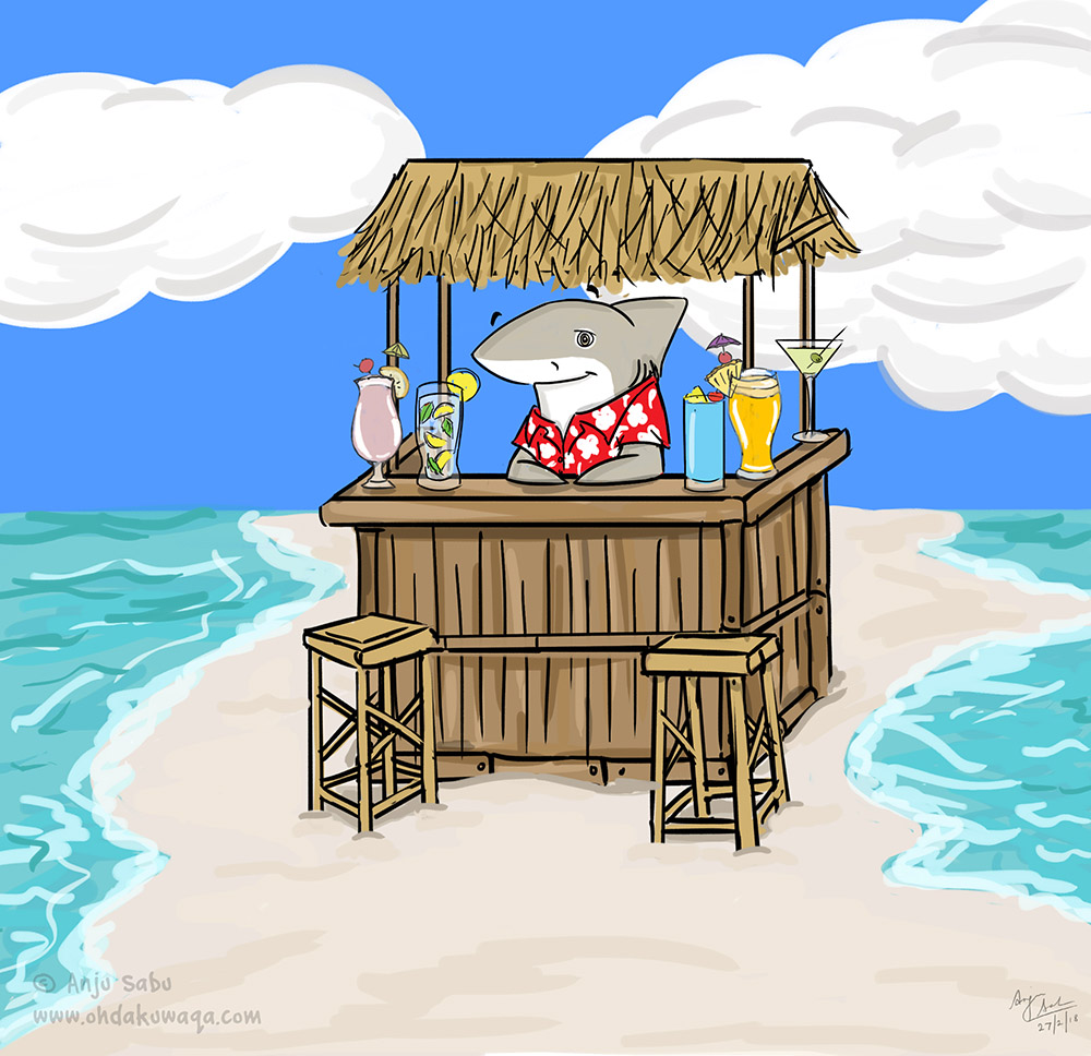 "Oh, Dakuwaqa!" - The Shark comics and cartoons: Sandbar Shark ...