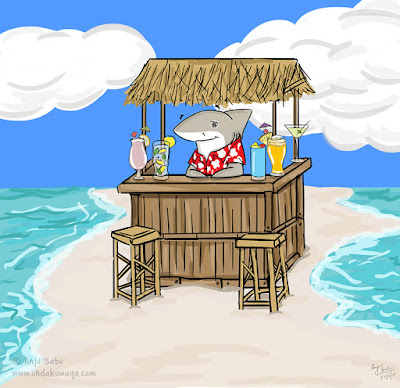 "Oh, Dakuwaqa!" - The Shark comics and cartoons: Sandbar Shark ...