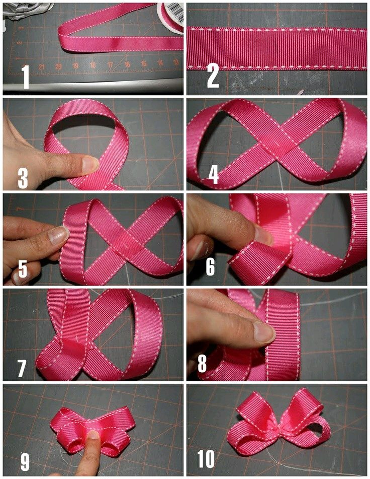 Countrykà : tutorial fiocchi con nastri