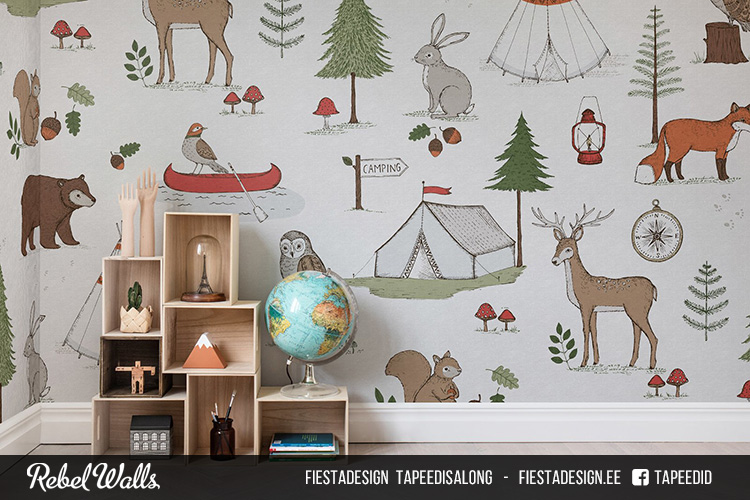 Pilttapeedid Rebel Walls #9 Home