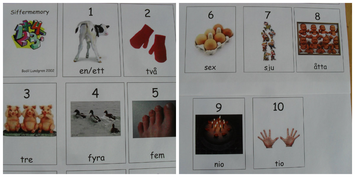 Min blogg om allt mellan himmel och jord: Siffermemory