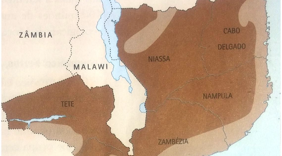 A Estrutura Geológica de Moçambique, terceira aula de Geográfia 10ª classe