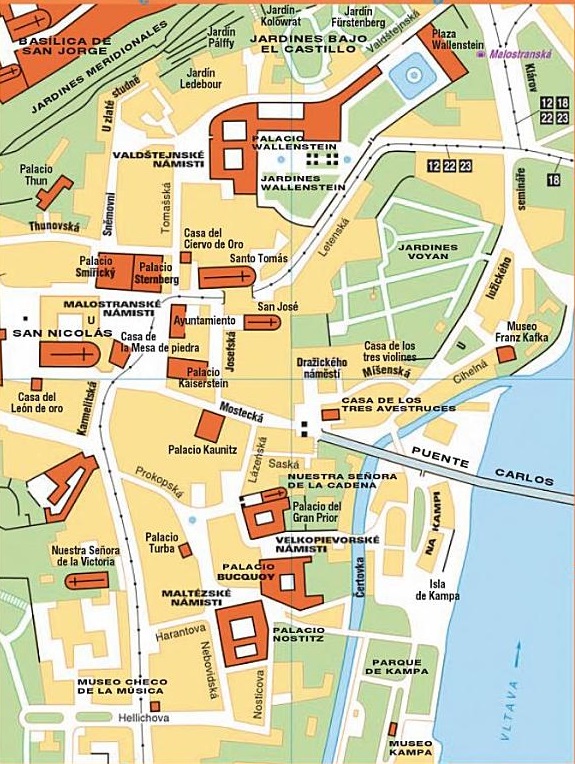 Praga. La Ciutat Petita (Malá Strana) ~ km369 | Viatges, rutes i llocs ...