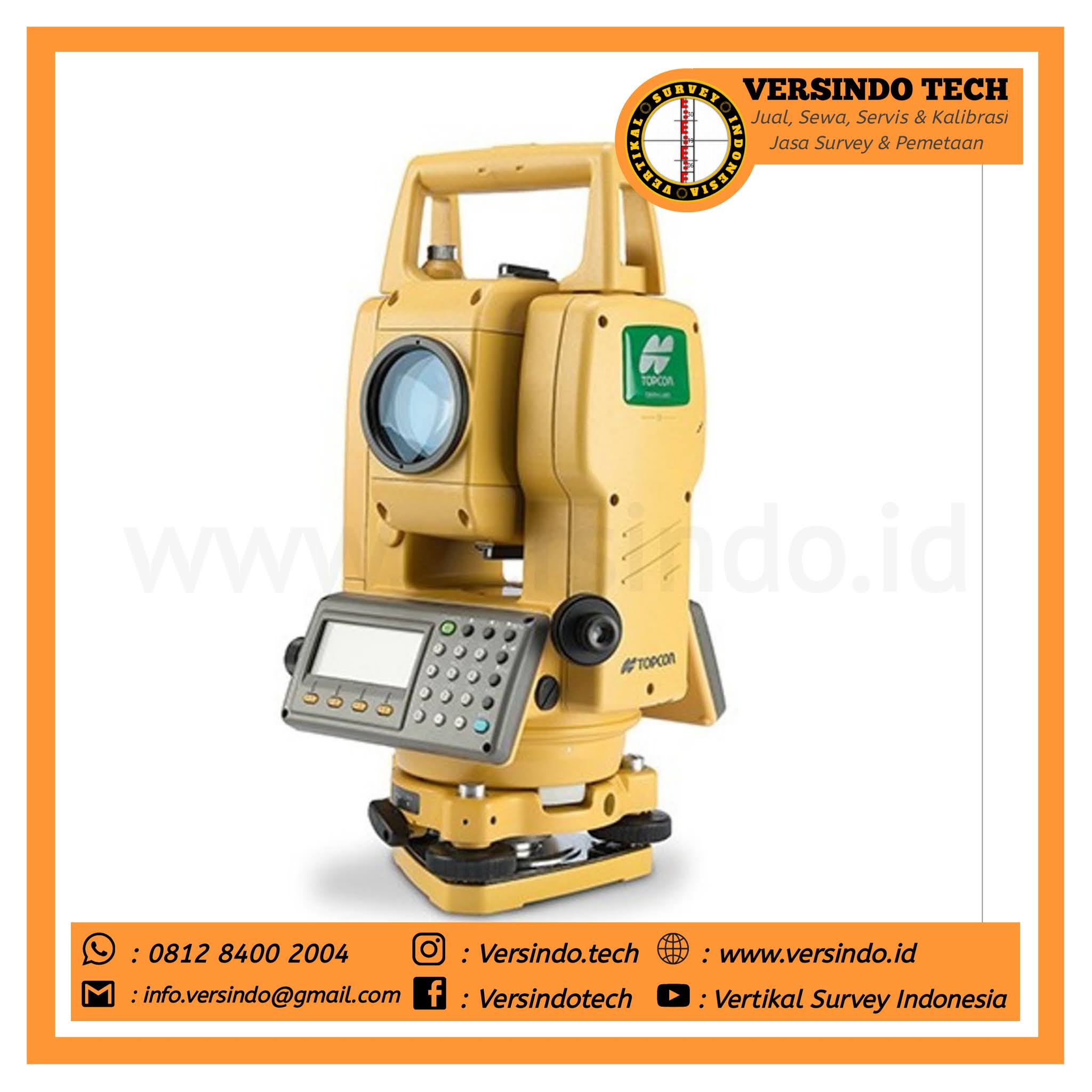 Sewa Alat Ukur Total Station di Manokwari | 081284002004