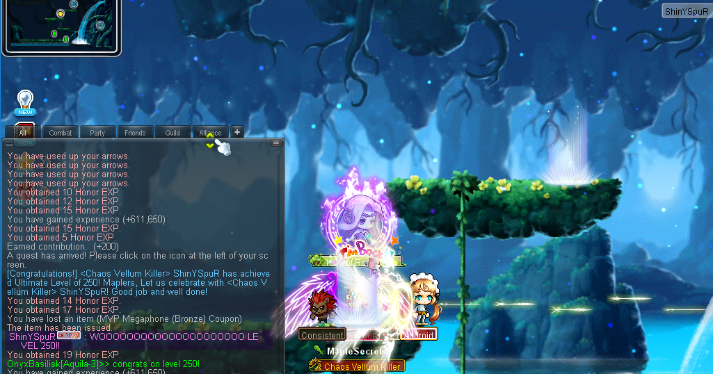 MapleSecrets - ☯ IMBA and CRAZY RICH MapleSEA Legend ☯ ♛: REACHED LEVEL ...
