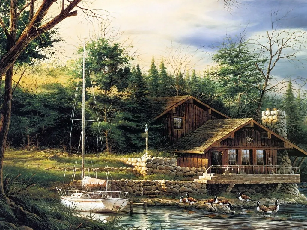 Terry Avon Redlin | Landscape Wildlife painter | Tutt'Art@ | Pittura ...