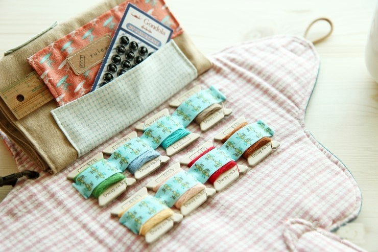 Sewing Organizer Bag Tutorial ~ DIY Tutorial Ideas!