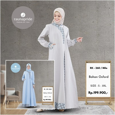 KOLEKSI GAMIS RAUNA TERBARU RK 259, RK 260