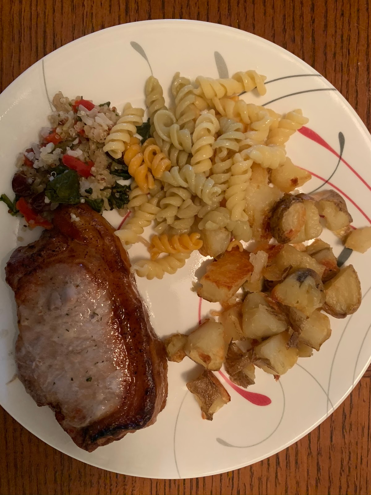 Pork Steak Dinner