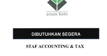 Lowongan Kerja D3/S1 PT Anam Koto Medan Oktober 2019 | Lowongan Kerja ...