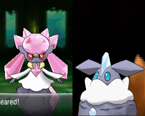 POKÉMON: Carbink e Diancie