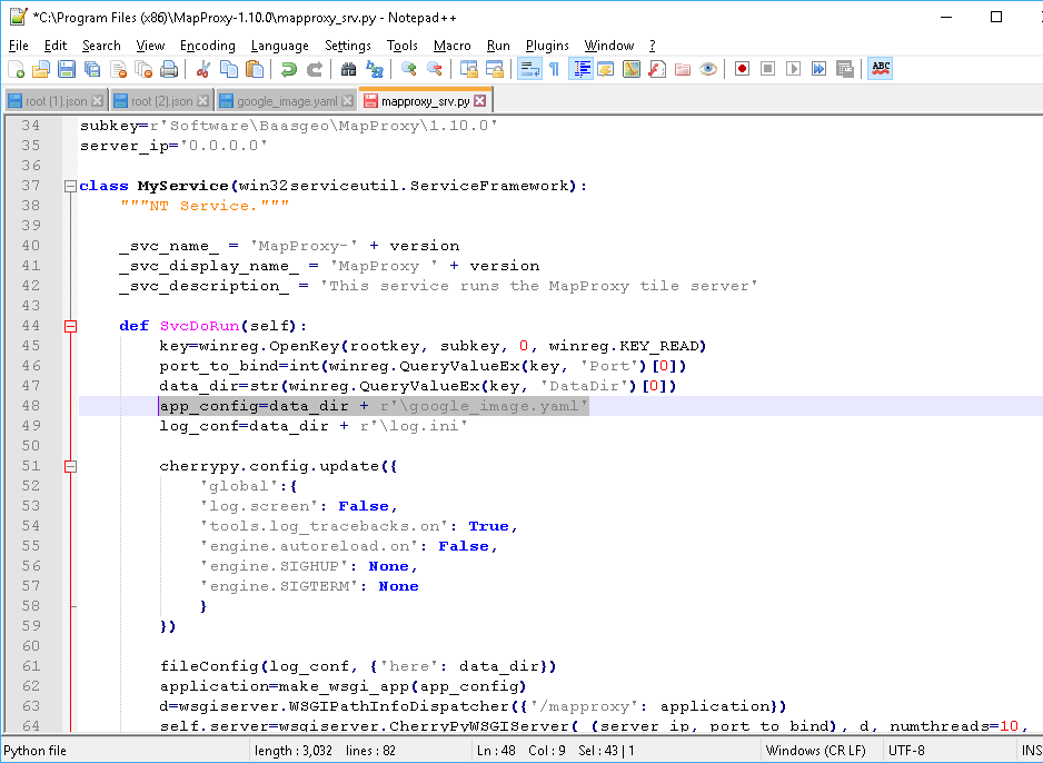 Using Mapproxy to cache and host both online and offline basemaps ...