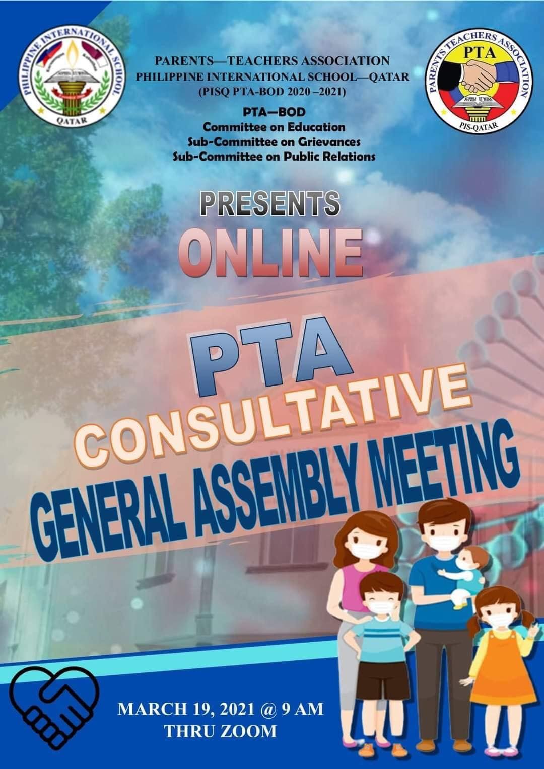 PTA-BOD Consultative Meeting: Communication In The Face of COVID-19 ...