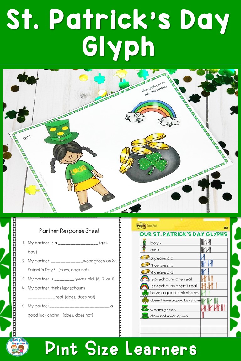 St. Patrick's Day for 1st and 2nd Grades - Pint Size Learners