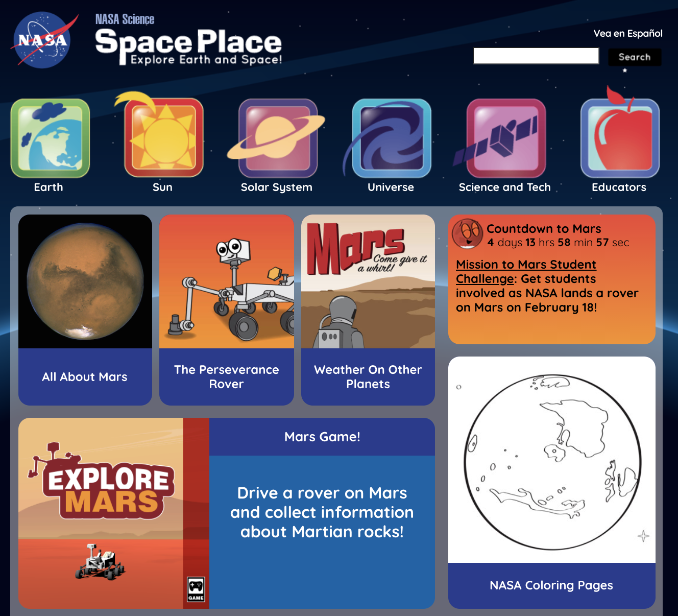 The Library Voice: Let's Follow NASA's Rover Mission To Mars This Week ...
