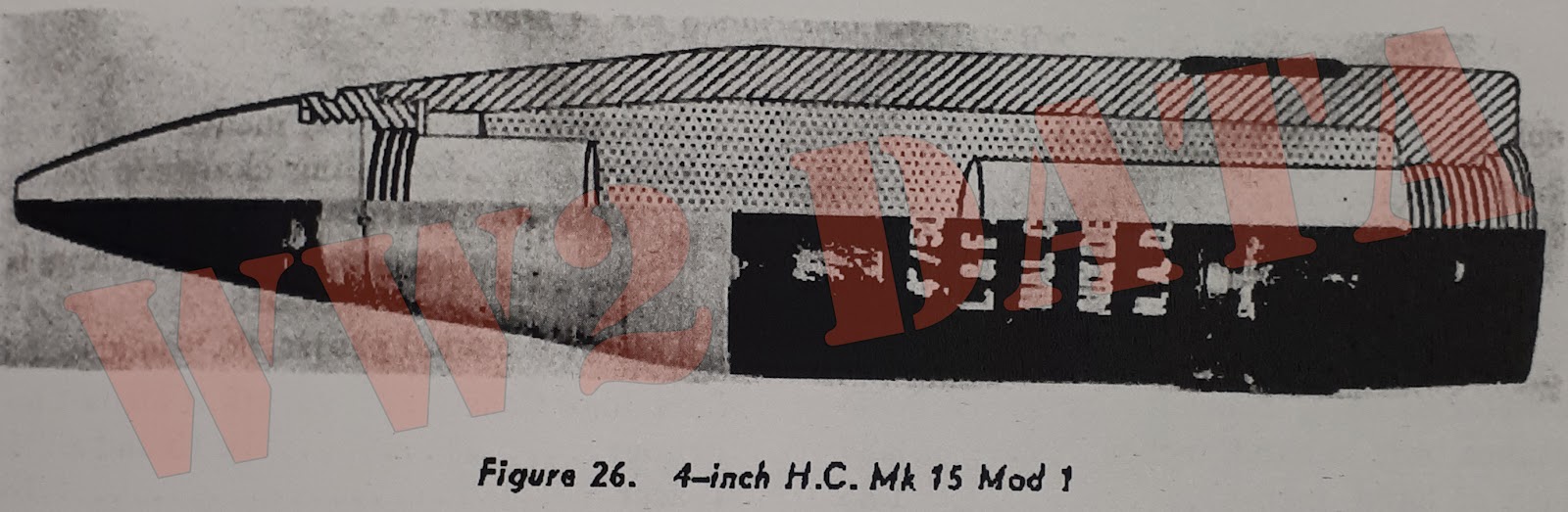 WW2 Equipment Data: American Projectiles and Explosives - 4-inch ...