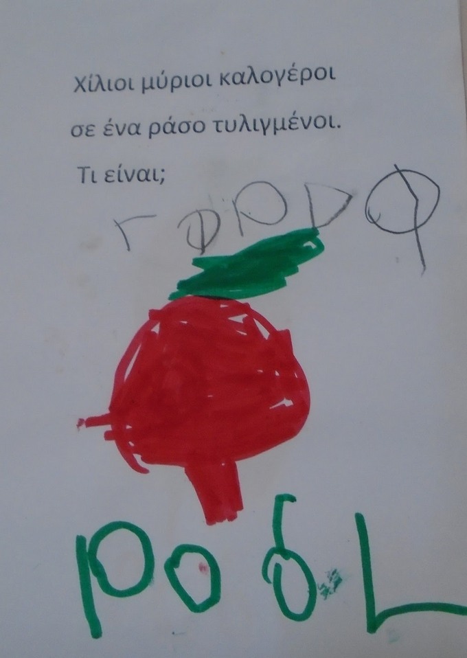 5 ΝΗΠΙΑΓΩΓΕΙΟ ΚΑΛΑΜΑΤΑΣ : ΔΡΑΣΤΗΡΙΟΤΗΤΕΣ ΓΙΑ ΤΟ ΡΟΔΙ ,ΤΟ ΑΚΤΙΝΙΔΙΟ ΚΑΙ ...