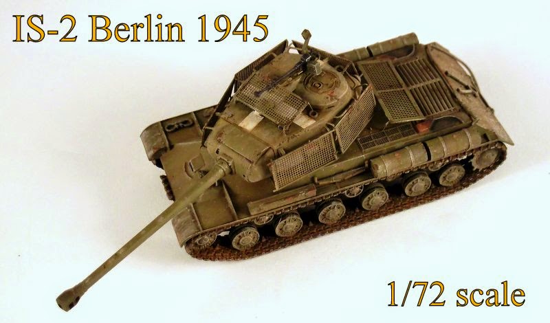 Gulumik Military Models: IS-2 Berlin 1945 1/72 Zvezda/Part - Gallery