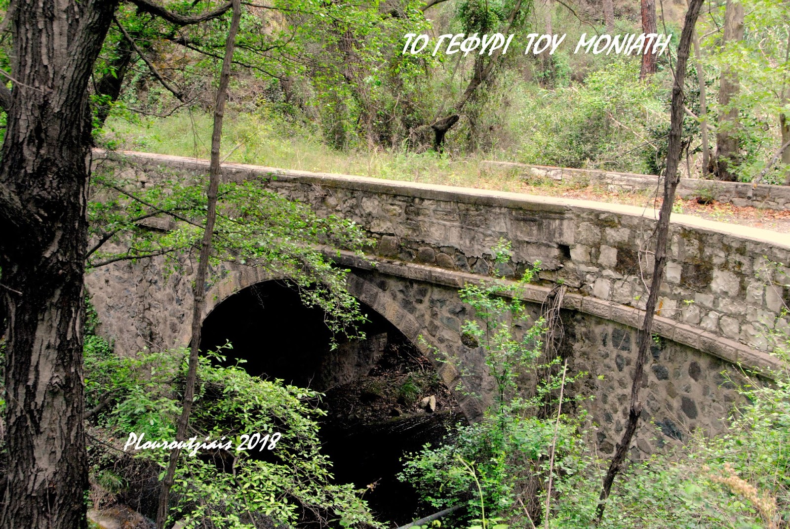 ΤΑ ΠΕΤΡΟΚΤΙΣΤΑ ΓΕΦΥΡΙΑ ΤΗΣ ΚΥΠΡΟΥ : ΤΟ ΓΕΦΥΡΙ ΤΟΥ ΜΟΝΙΑΤΗ