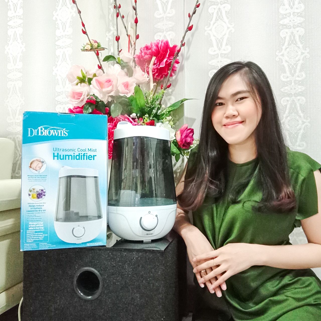 REVIEW DR BROWN'S ULTRASONIC COOL MIST HUMIDIFIER