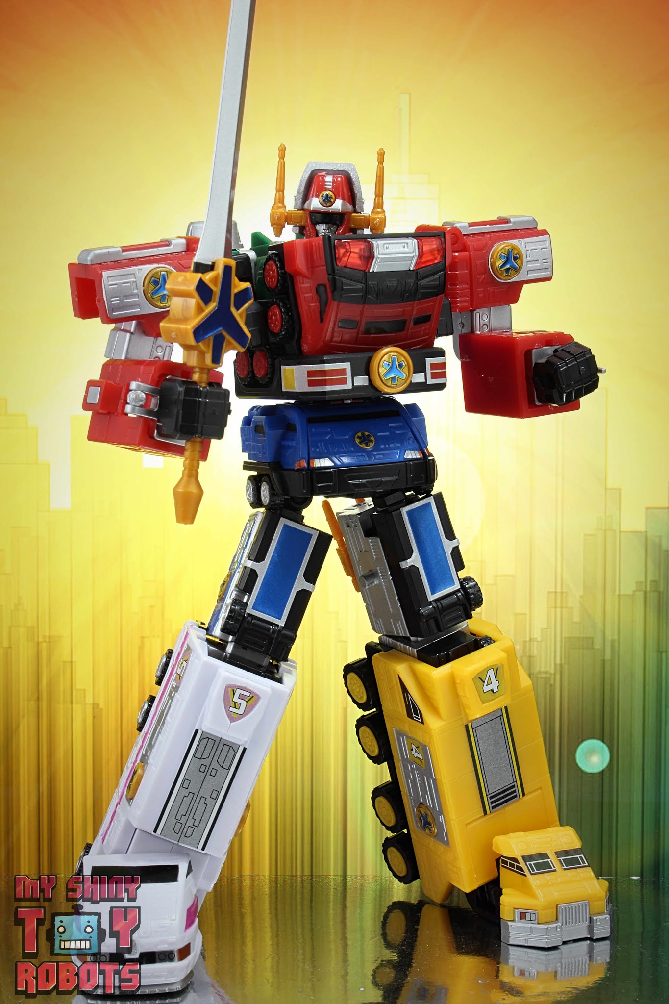 My Shiny Toy Robots: Toybox REVIEW: Super Mini-Pla Victory Robo