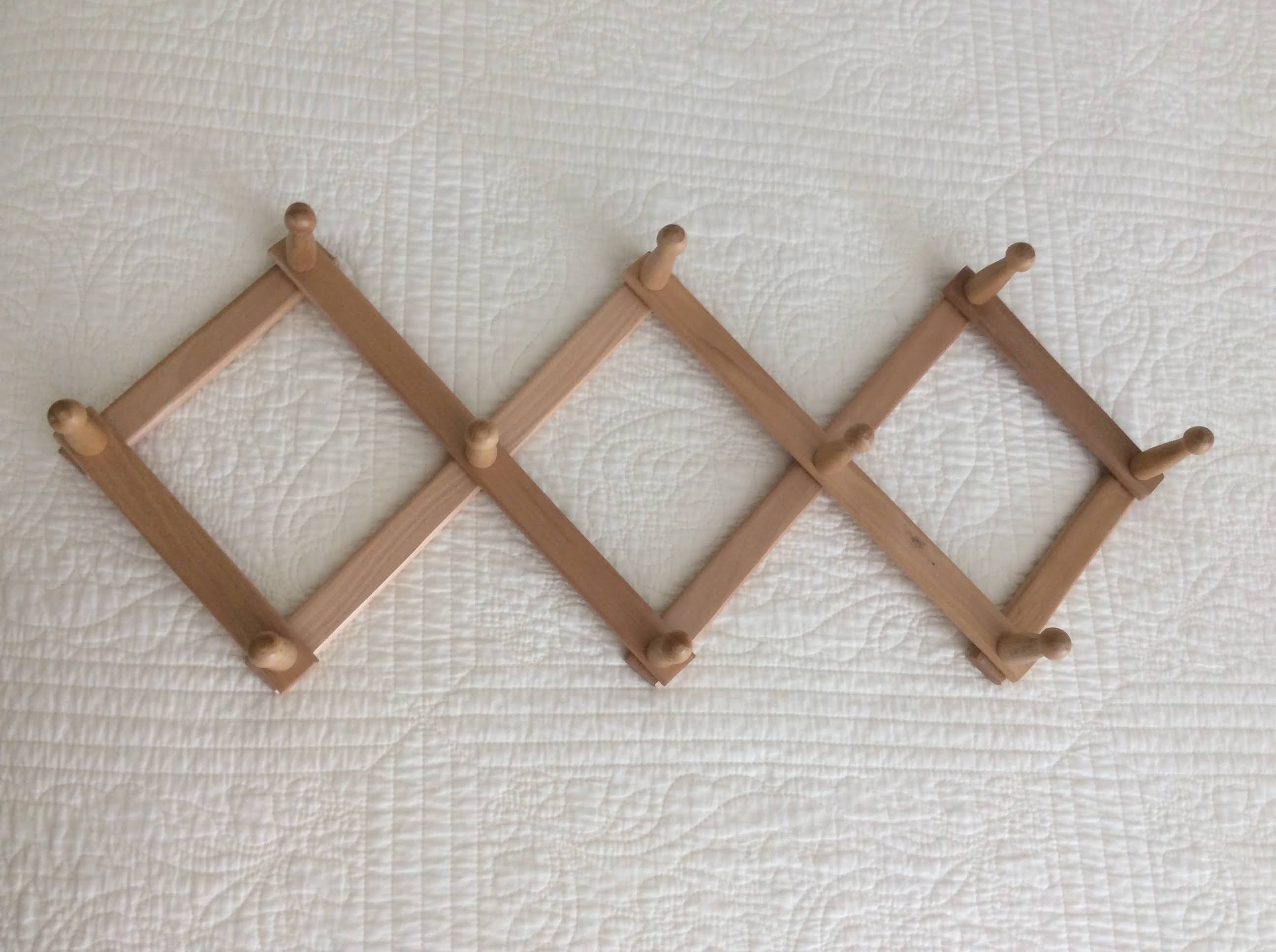 Fresh Vintage by Lisa S: Repurposing an Expandable Rack into a Shelf