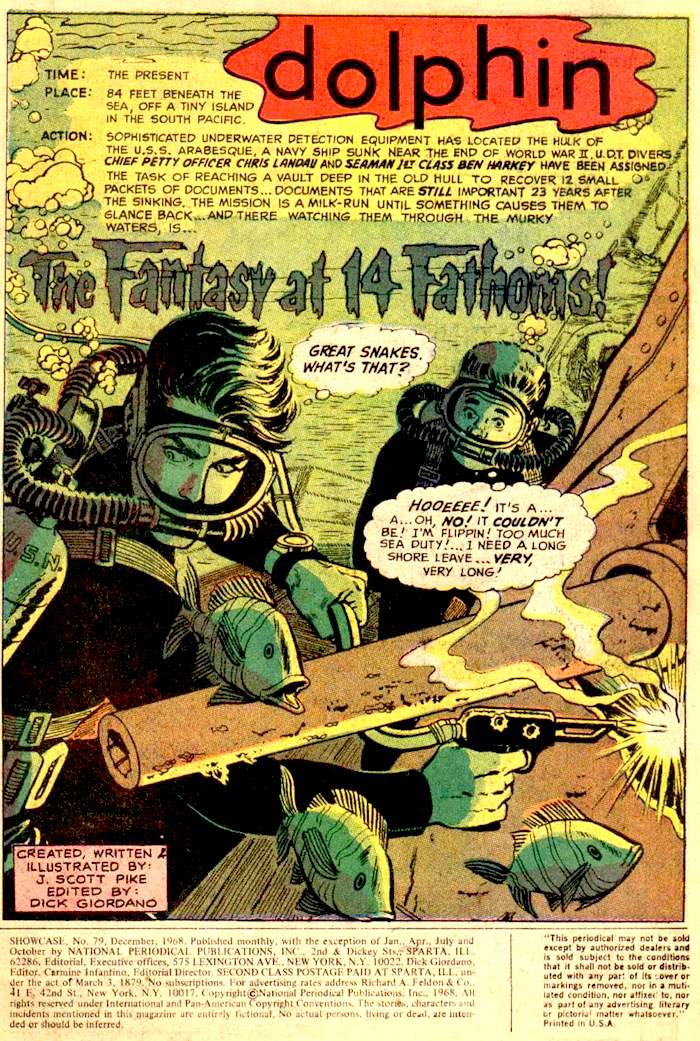 Showcase #79 - 1st Dolphin - Pencil Ink