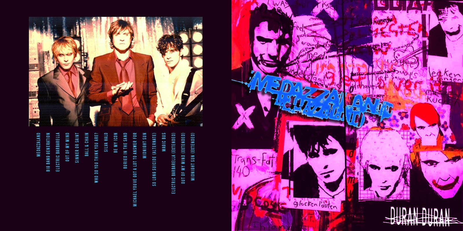 All the Air In My Lungs: Duran Duran - Medazzaland - 1997