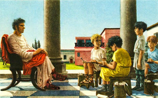 LA SCUOLA ROMANA | romanoimpero.com