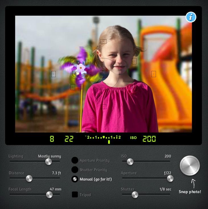 Detrás Del Lente: Clase Del Lente Especial: exposición y CameraSim