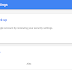 New Interface for Google Account Settings