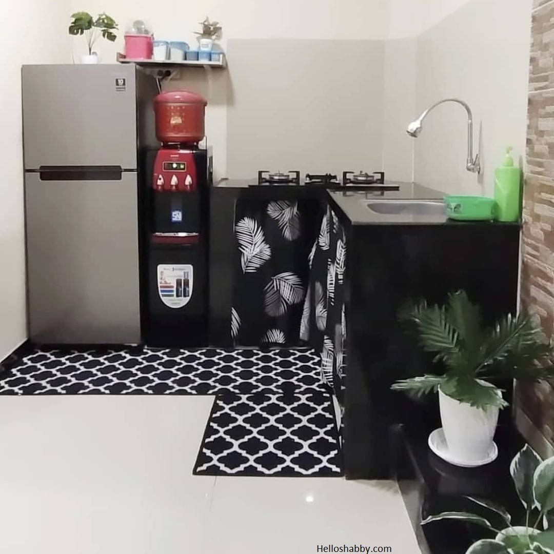 7 Inspirasi Warna Dapur Serba Hitam, Simpel, Keren dan Elegan Banget ...
