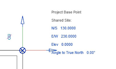 Uso de Coordenadas en Revit 1 - Internal Point, Survey Point y Project ...