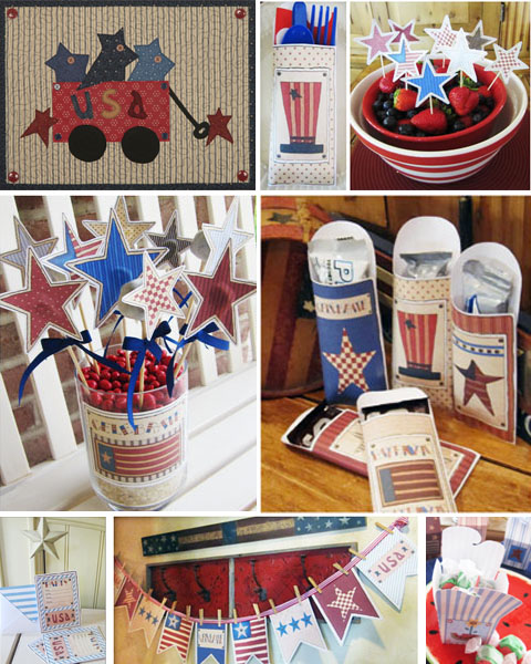 Patriotic Themed Party Ideas - Parties and Patterns