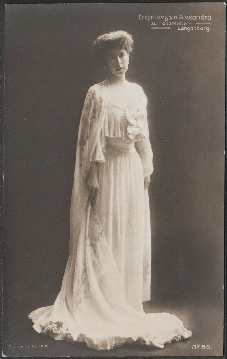 Maria's Royal Collection: Princess Alexandra of Edinburgh, Saxe-Coburg ...