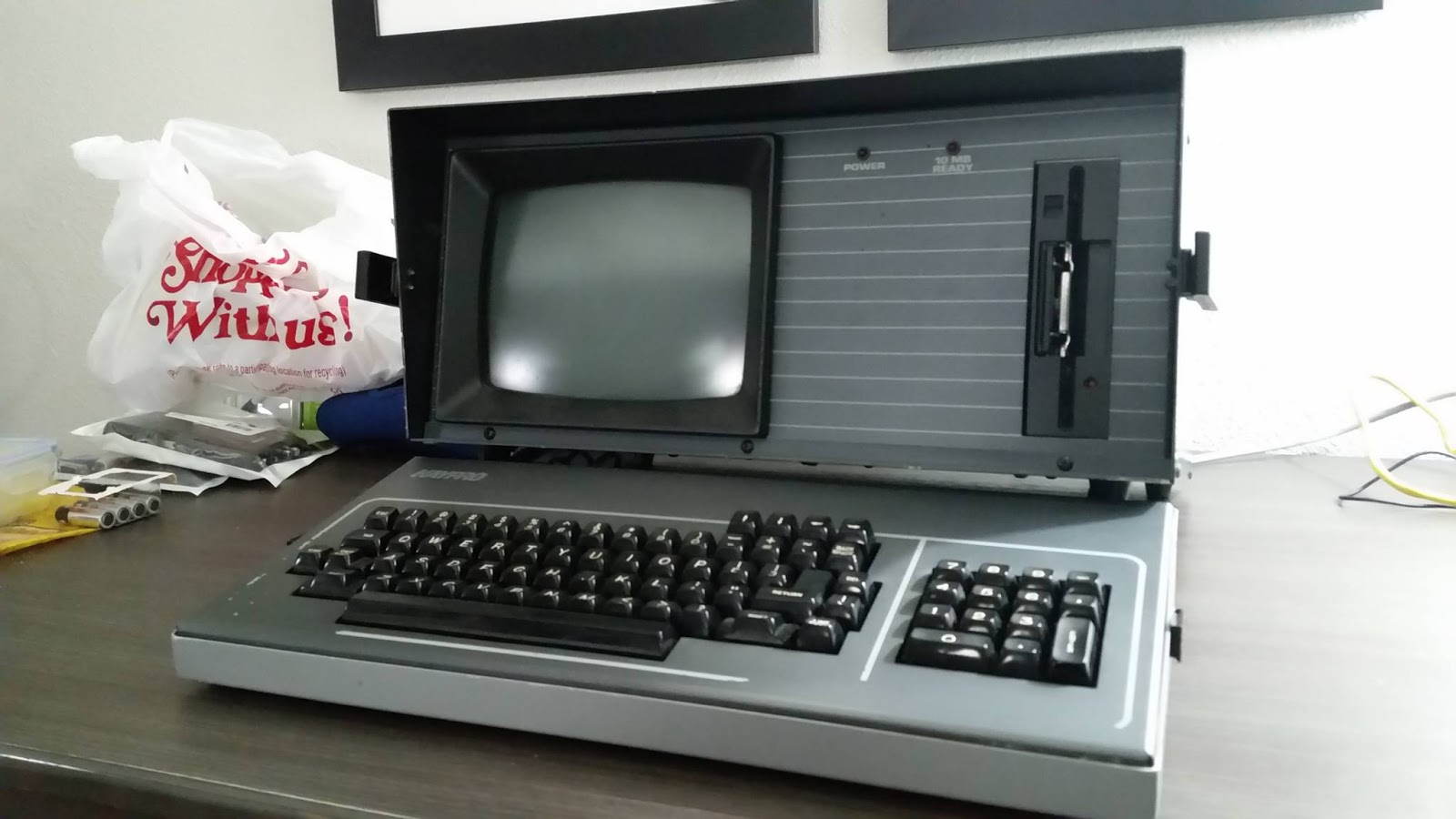Historic Computing: Kaypro 10 with 10MB Hard Drive!