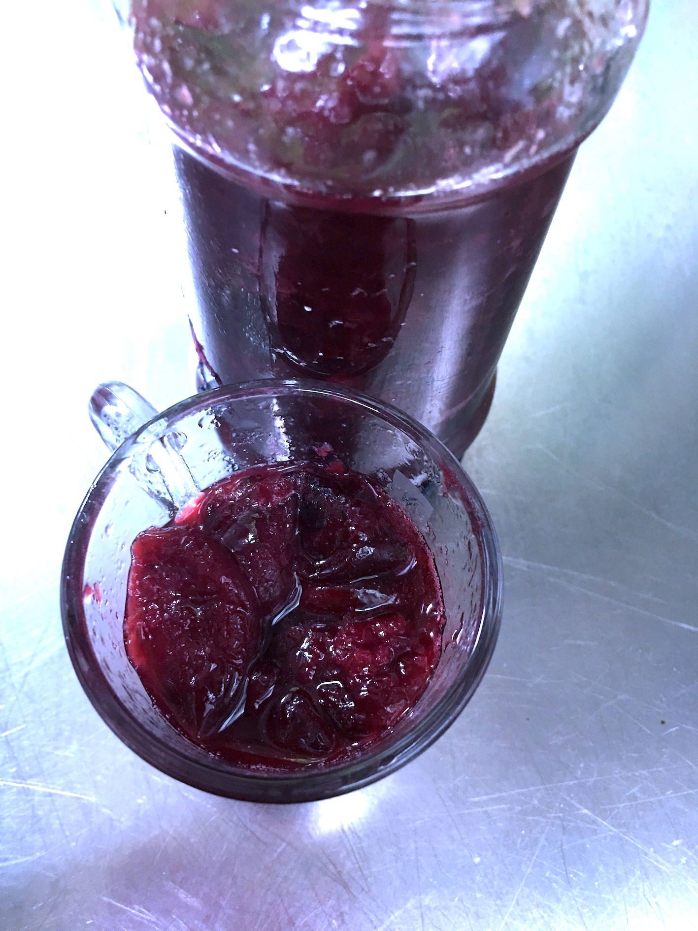 Confiture de fruits rouges