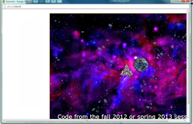The Infino: Spaceship from "RiceRocks" Game:Python