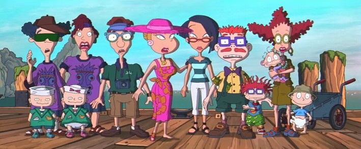 Cartoon Characters Gone Wild