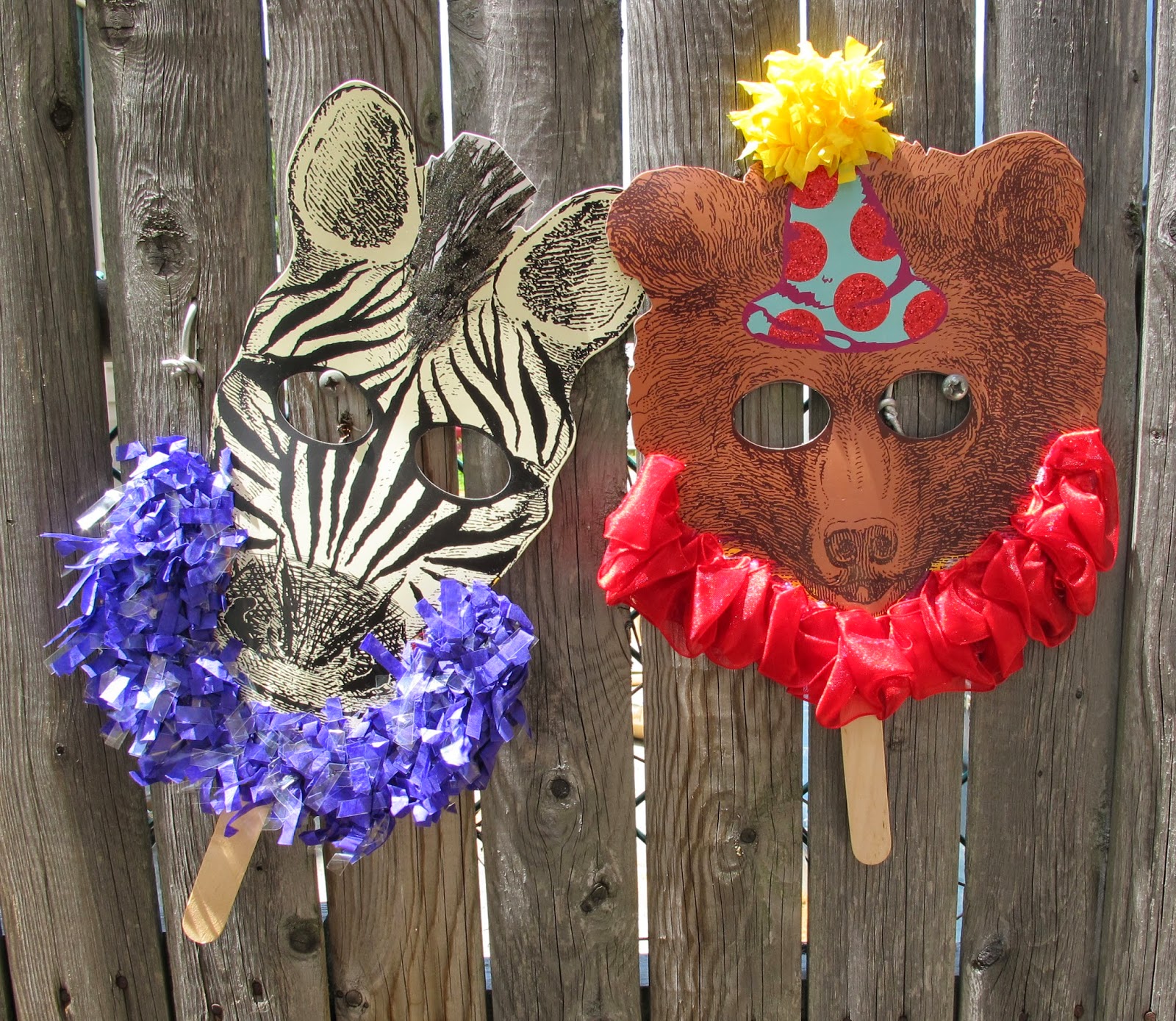 M Ann M: Circus Animal Masks