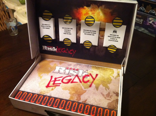 Fruitless Pursuits: Risk Legacy - Unboxing and First Game Session (Lots ...